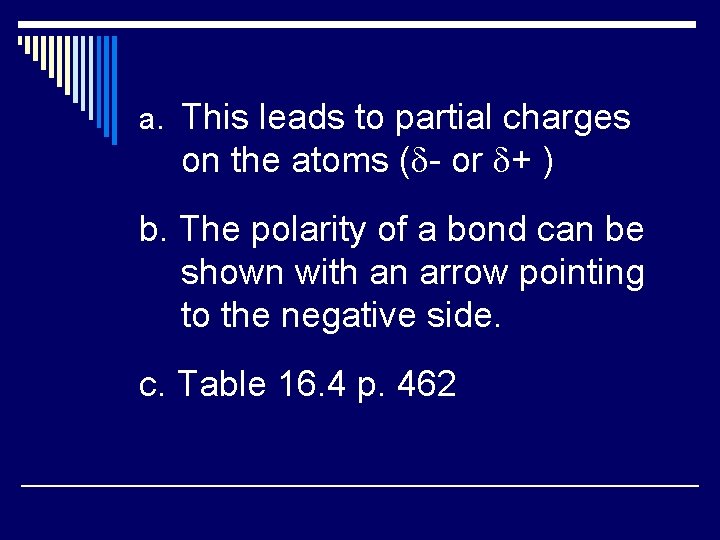POLAR BONDS AND MOLECULES NOTES 16 3 Covalent