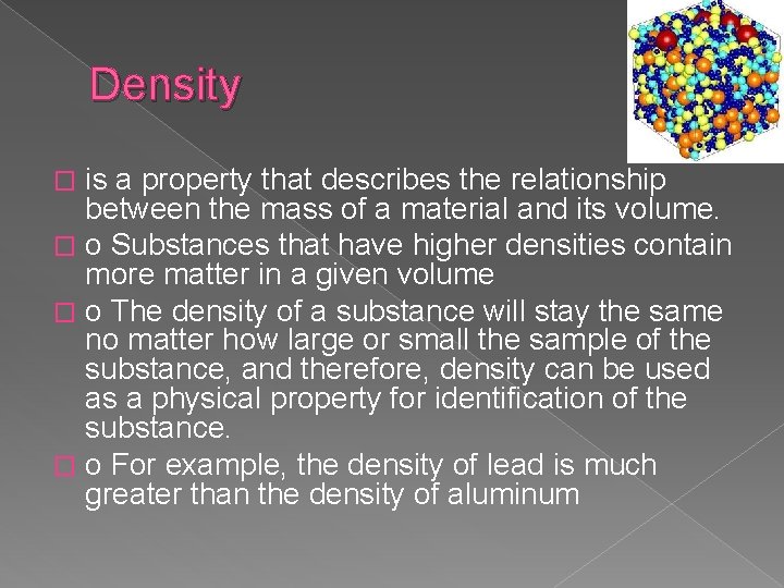 Physical and Chemical Properties By Anthony Guevara Christian