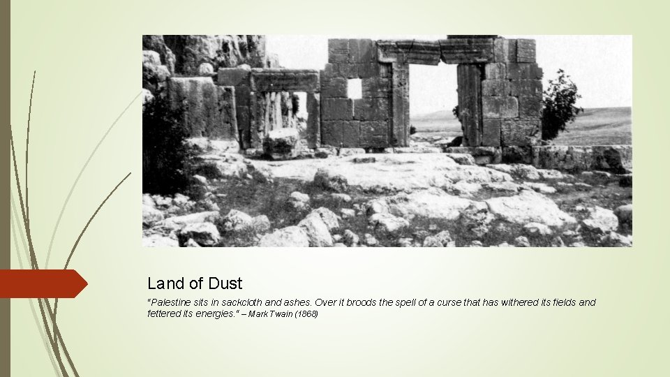 The First Aliyah Early Zionist Settlement Part 1