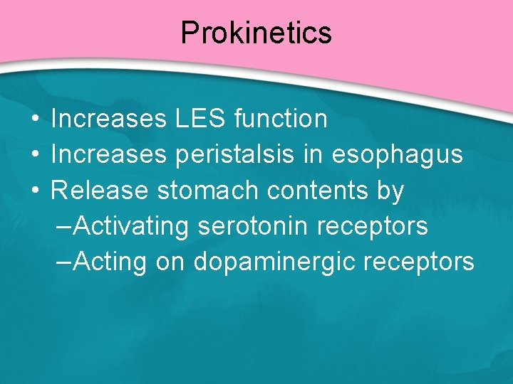 Topics Background Gastric Acidity What is GERD Factors