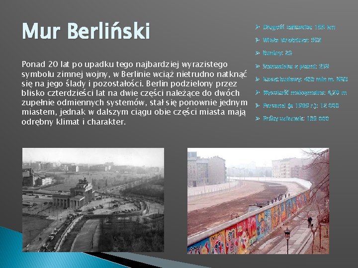 Die Hauptstadt Berlin Prezentacja multimedialna zabytki i atrakcje