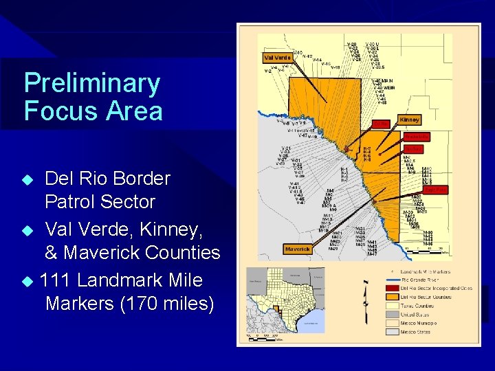 Geographic Patterns and Profiling of Illegal Land Border
