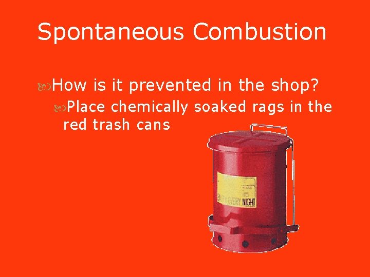 Automotive Maintenance Safety Lesson Todays Assignment Emergency Evacuation