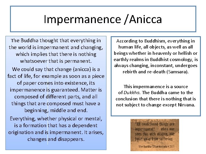 Think Pair Share What three things define existence