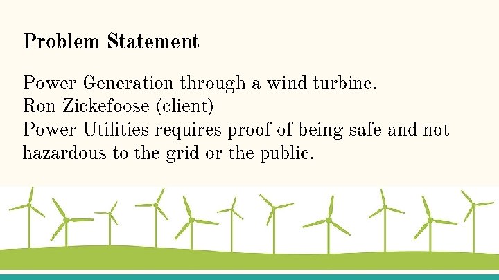 Power System Analysis in an Induction Wind Turbine