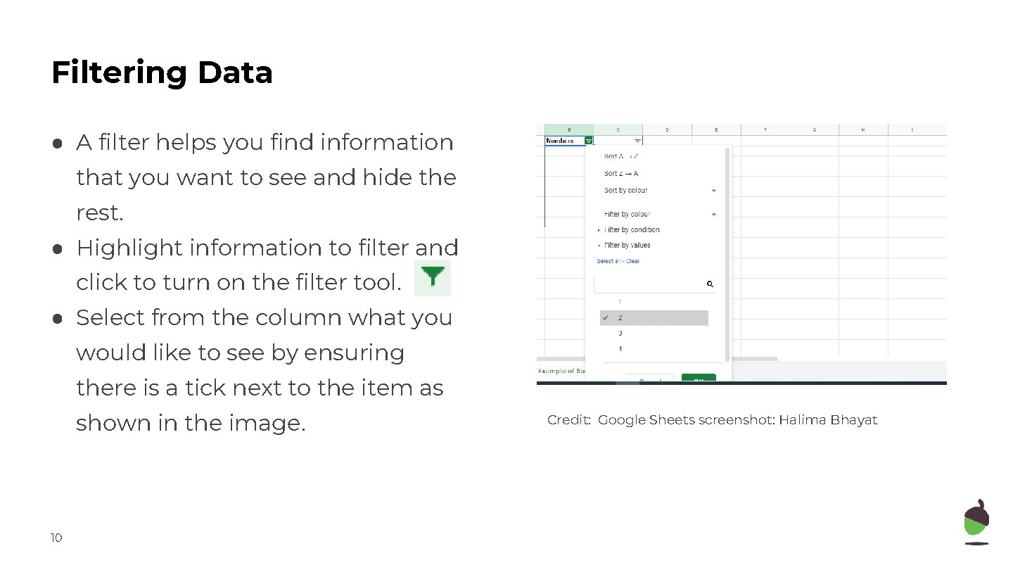 Computing Lesson 5 Level up your Data Skills