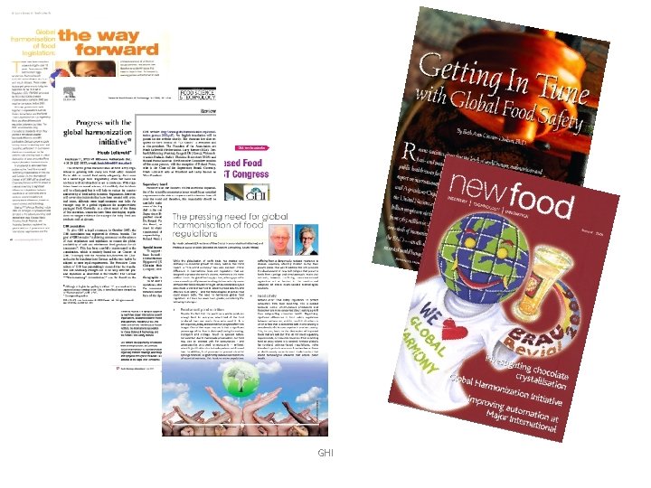 The Global Harmonization Initiative GHI Food safety regulations