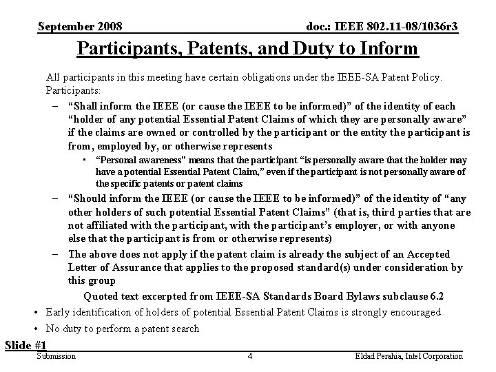 September 2008 doc IEEE 802 11 081036 r