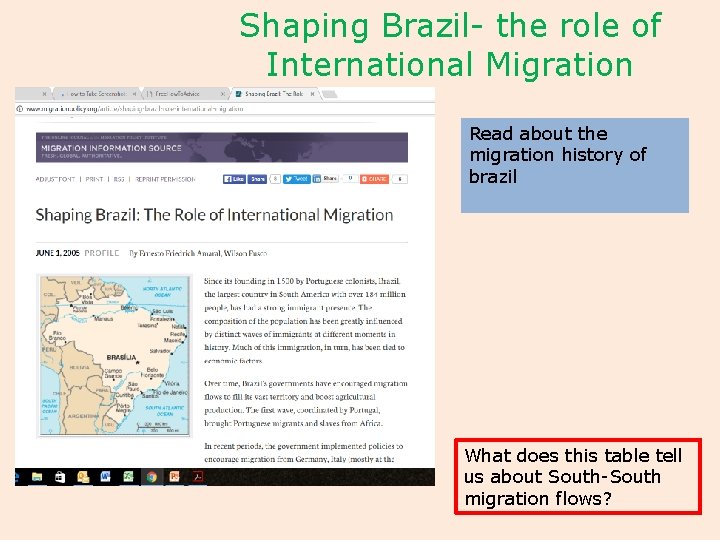 Corridors of migrant flows create interdependence between countries