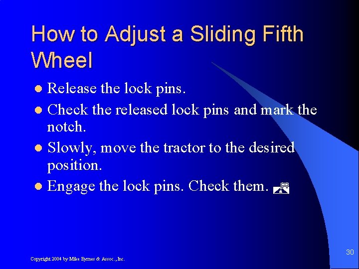 BumpertoBumper the Complete Guide to TractorTrailer Operations Sliders