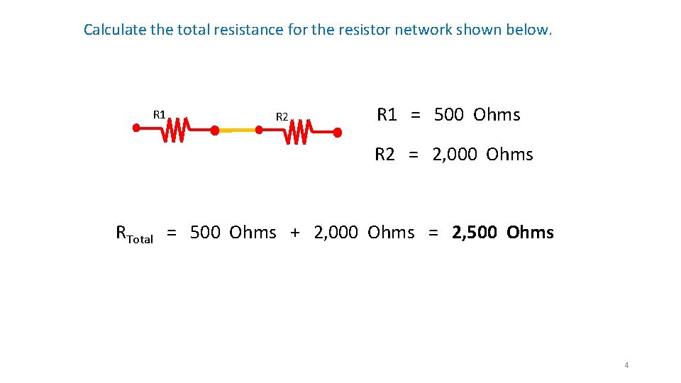 Electronics Resistance Practice Problems R Lab Rat Scientific