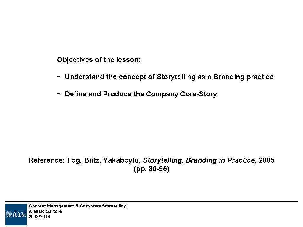 Storytelling as a Branding Practice Lesson 2 Content