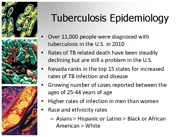 Tuberculosis Treatment Prevention and Control Christina M Madison