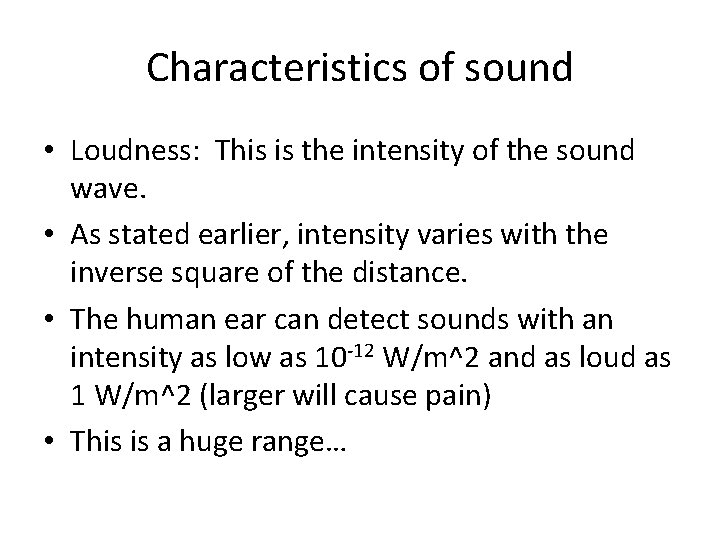 Sound Waves Three things to know about sound