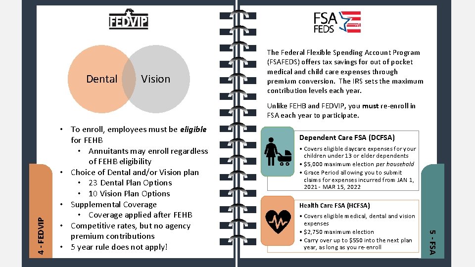 2020 Federal Benefits Open Season FEDVIP FEHB FSA