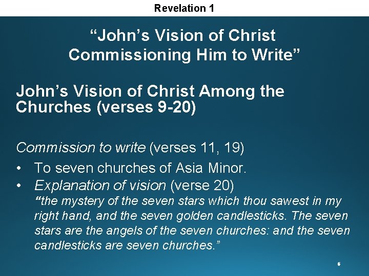 A Study Of The Book Of Revelation May