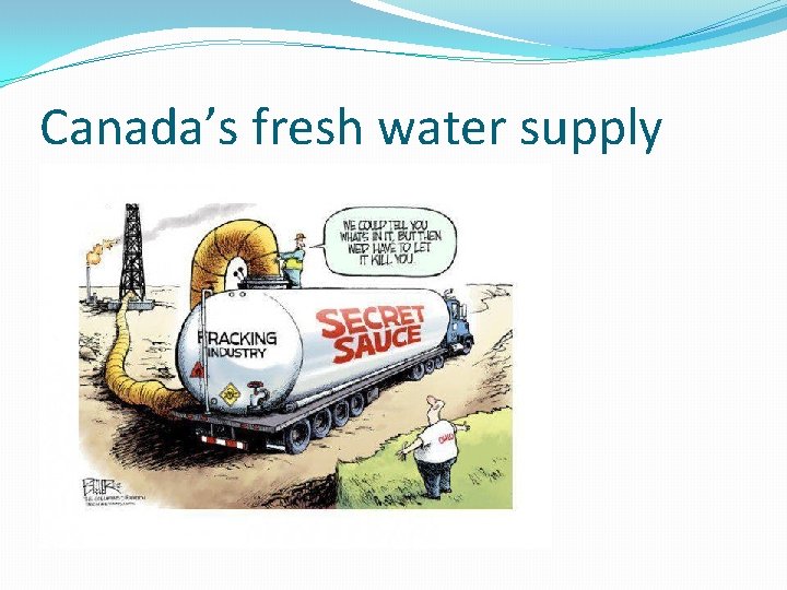 Final review May 16 2013 Canadas fresh water