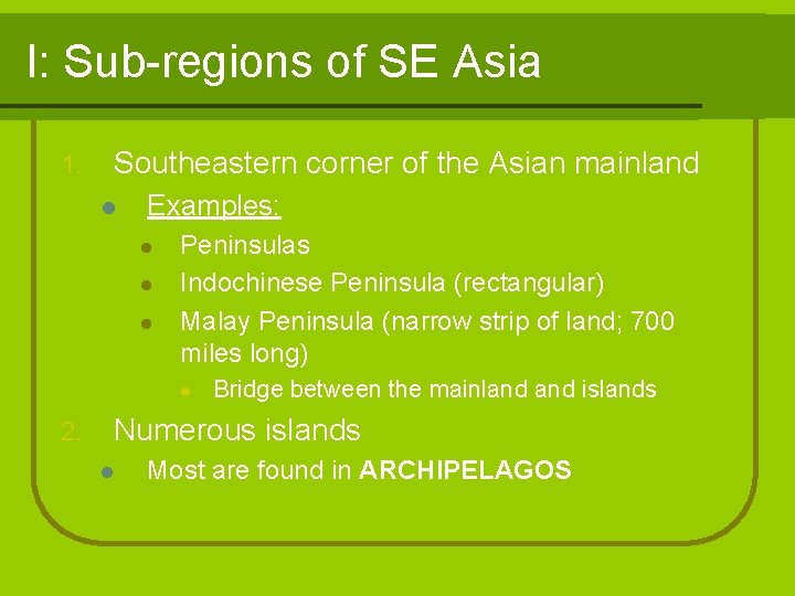 Southeast Asia Myanmar Laos Vietnam Thailand Cambodia Malaysia