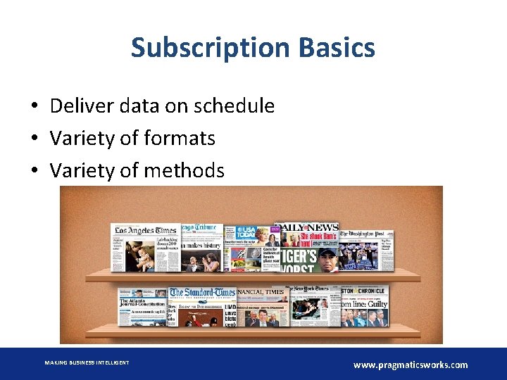 SSRS Subscriptions Bradley Schacht Twitter Bradley Schacht Email