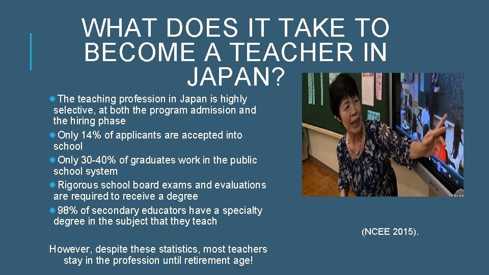 EDUCATION IN JAPAN HOW DOES IT COMPARE TO