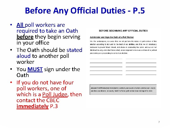 2020 Poll Worker Training General Session Provided by