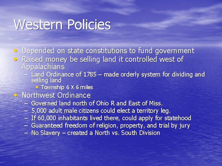 Chapter 3 Section 1 The Confederation Do Now