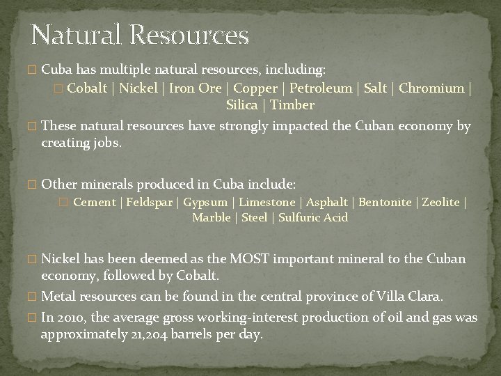 CUBA The Land Itself By Faith Mc Coy