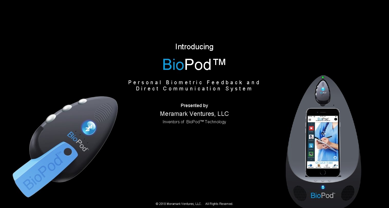 Introducing Bio Pod Personal Biometric Feedback and Direct