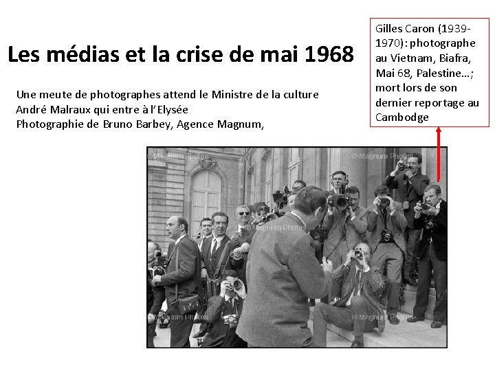 Les mdias et la crise de mai 1968