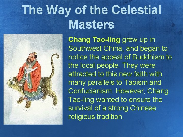 TAOISM Taoism Lets Recap What is the Tao