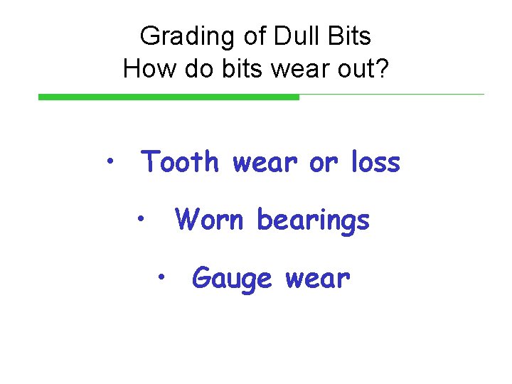 ROLLING CUTTER BITS Rolling Cutter Bits Steel Tooth