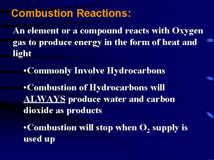 Podcast 7 2 B Special Types of Reactions