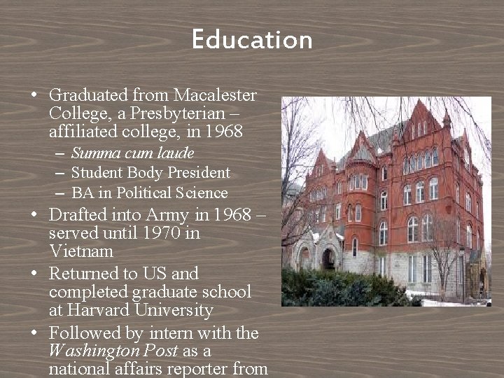 Tim OBrien Presented By Shelby Baucom INTL 3111