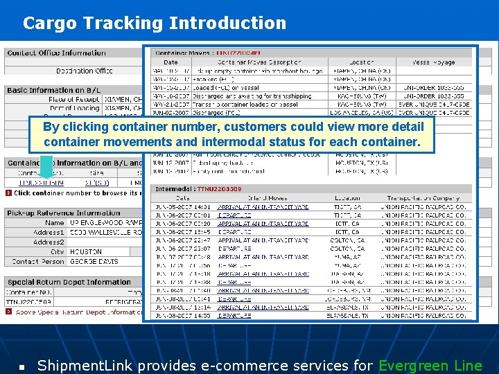 Shipment Link Cargo Tracking www shipmentlink com Shipment