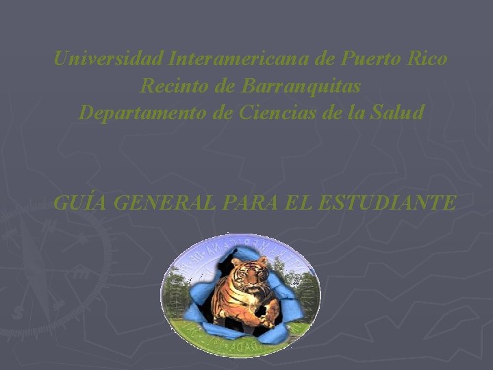 Universidad Interamericana de Puerto Rico Recinto de Barranquitas