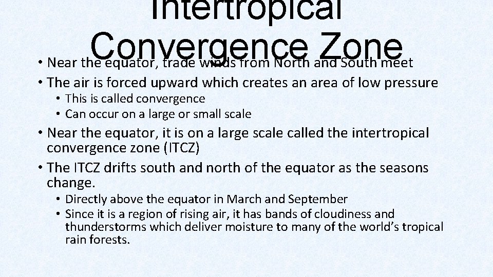 Weather Systems 12 2 Global Wind Systems The