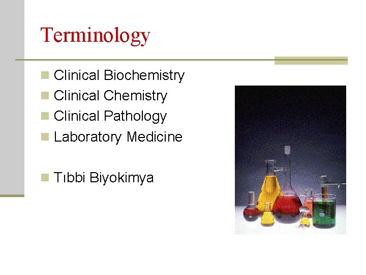 Introduction to Clinical Biochemistry Prof Dr Serdar ZTEZCAN