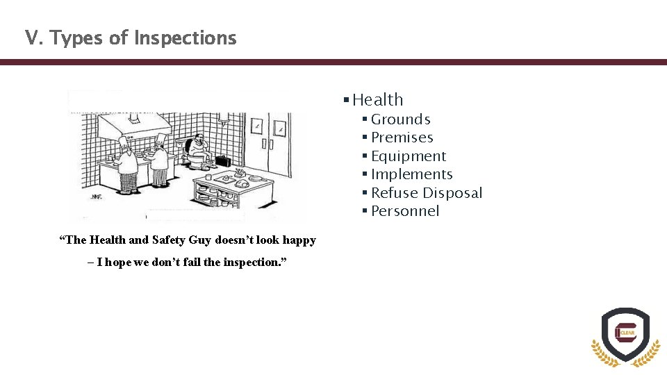 Overview of InspectionsInspection Procedures National Certified ...