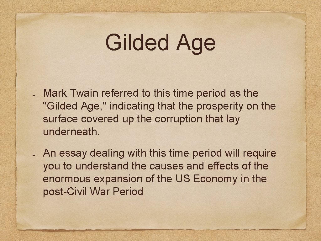 Period 6 1865 1898 AP US History Review