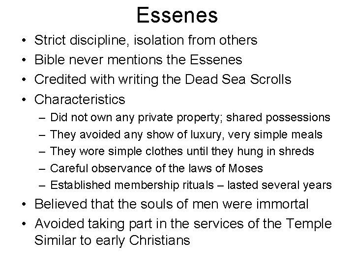 The Intertestamental Period From Babylon To The Birth