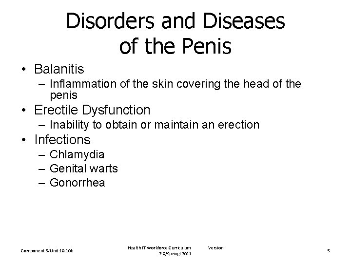 Component 3 Terminology in Healthcare and Public Health