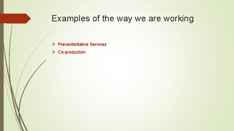 Voluntary and Community Sector Presentation Borough Voluntary Organisation