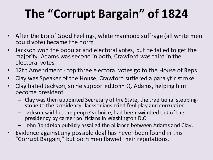 Chapter 13 The Rise of Mass Democracy Henry