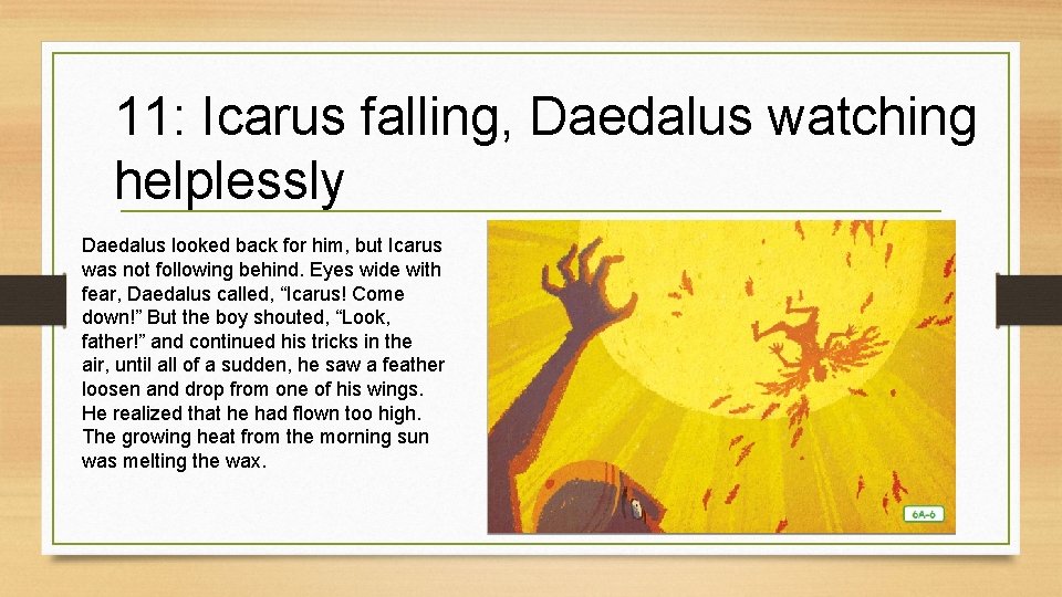 Greek Myths Lesson 6 Daedalus and Icarus 1