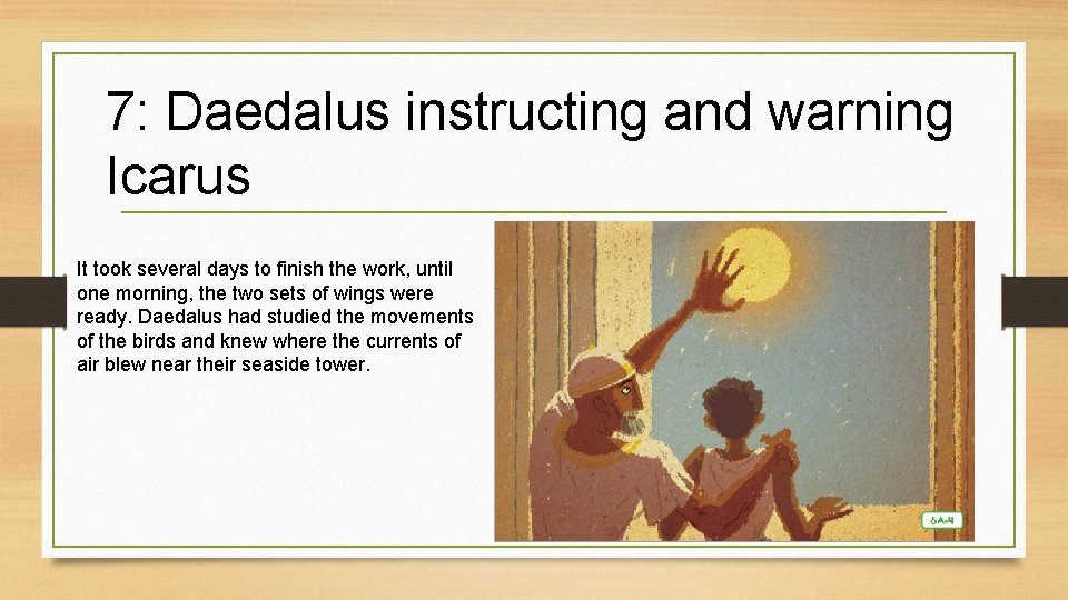 Greek Myths Lesson 6 Daedalus and Icarus 1