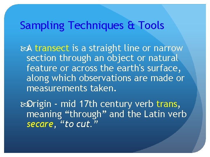Evolution Biodiversity Laboratory BIL 161 Project I Collection