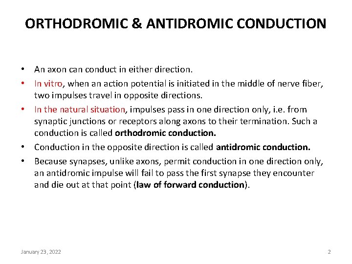 Nerve physiology 4 rd lecture By Dr Mudassar