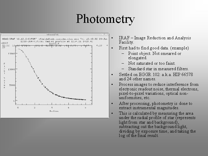 LSST CCD Chip Calibration Tiarra Stout LSST Large