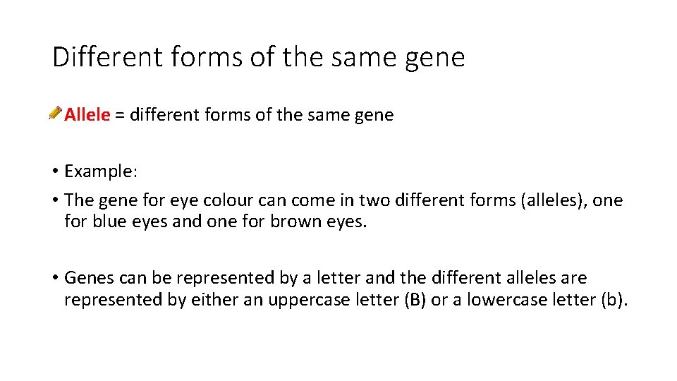 Topic Variation L 1 Genetic Variation Learning Objectives