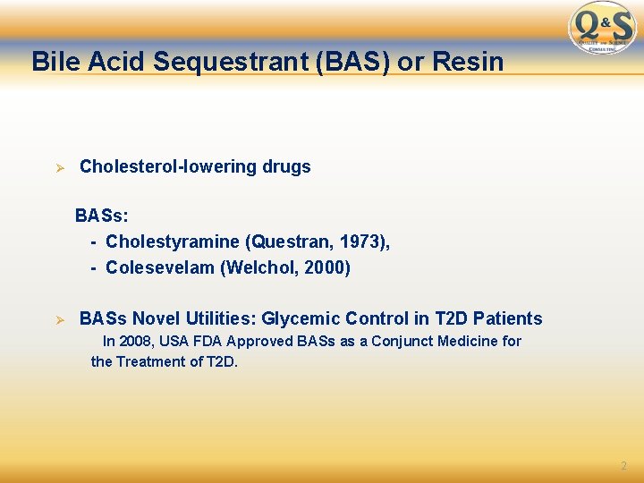 Effects Of Bile Acid Sequestration On Bile Acid